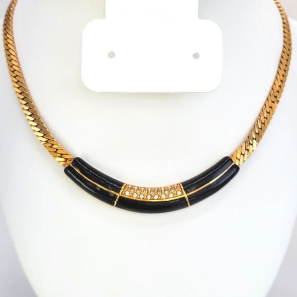 Swarovski | Jewelry | Sal Swarovski Vintage Art Deco Crystals Black ...